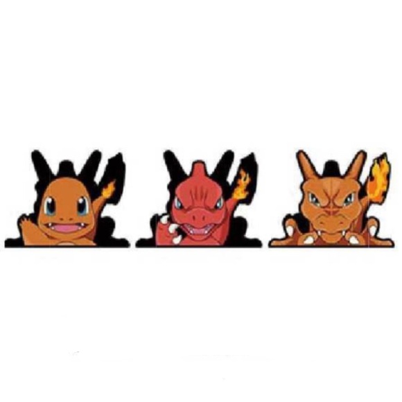 Art | Pokemon Charmander Charmeleon And Charizard Decal | Poshmark